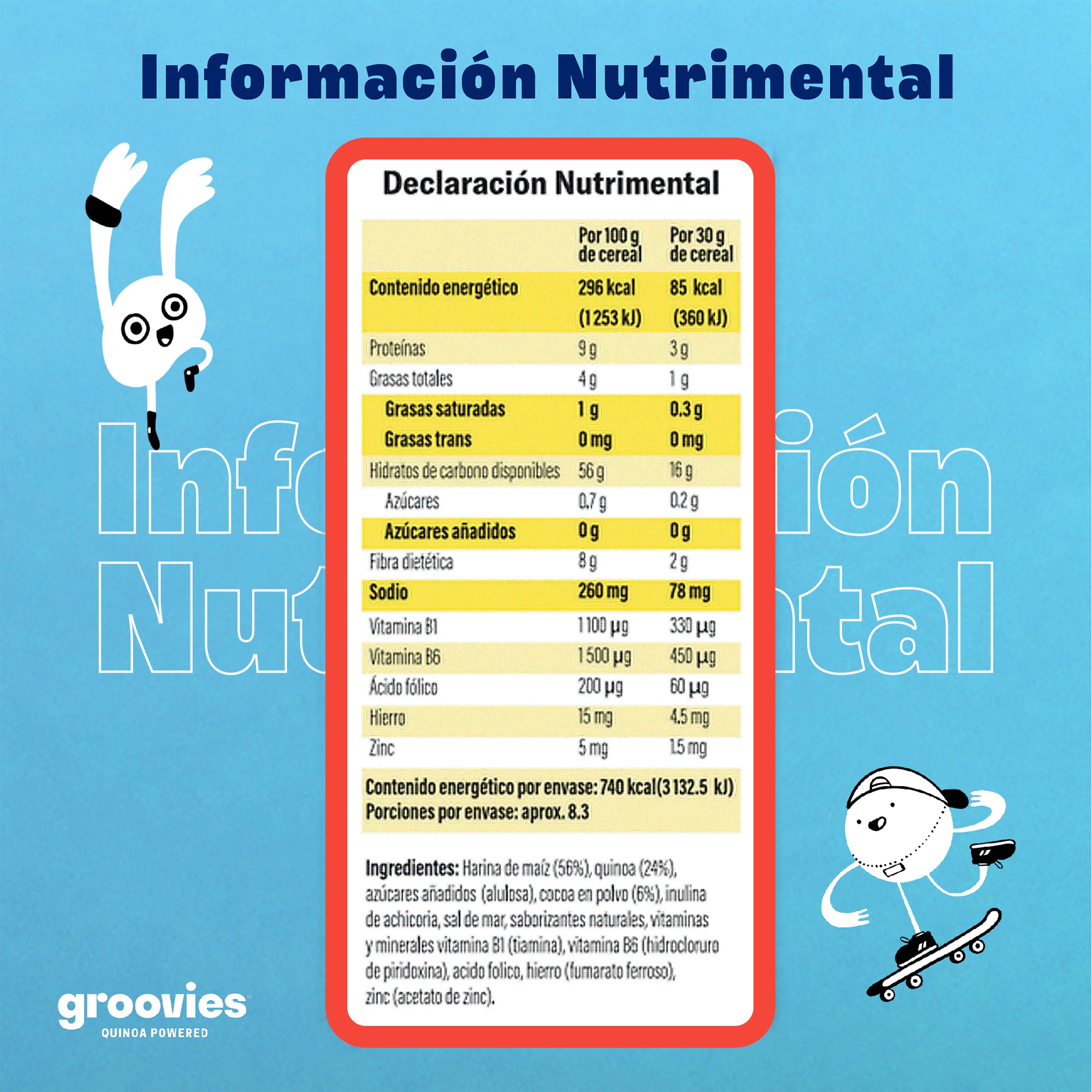 Cereal saludable para niños, Groovies, Bajo en Azúcar, Sin Gluten ...