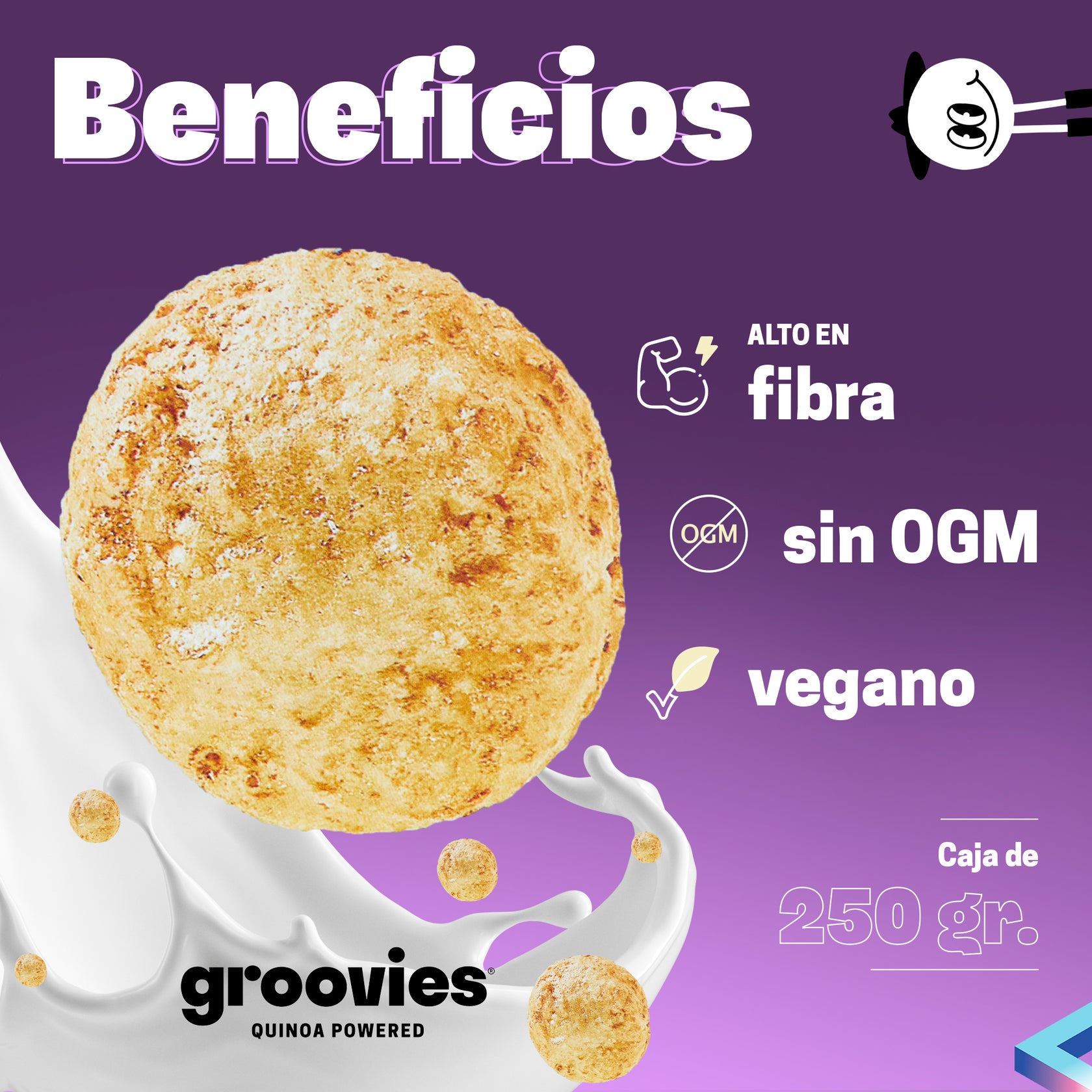 Groovies - Cereal Saludable, Bajo en Azúcar, Sin Gluten – Groovies ...